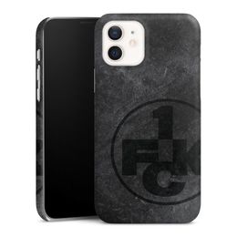 DeinDesign iPhone 12 Handy Premium Case Smartphone Handyh&uuml;lle Schutzh&uuml;lle matt Concrete 1. Fc Kaiserslautern 1. Fck Premium Case