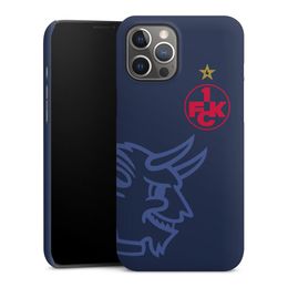 DeinDesign iPhone 12 Pro Max Handy Premium Case Smartphone Handyh&uuml;lle Schutzh&uuml;lle matt Logo 1. Fc Kaiserslautern 1. Fck Premium Case