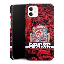 DeinDesign iPhone 12 mini Handy Premium Case Smartphone Handyh&uuml;lle Schutzh&uuml;lle matt Official Licensed Product 1. Fc Kaiserslautern 1. Fck Premium Case