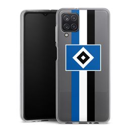 DeinDesign Galaxy A12 Handy Silikon H&uuml;lle Case transparent Handyh&uuml;lle Hamburger Sv Transparent Hsv Silikon Case