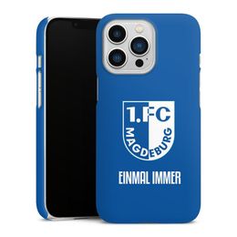 DeinDesign iPhone 13 Pro Handy Premium Case Smartphone Handyh&uuml;lle Schutzh&uuml;lle matt Coat Of Arms Official Licensed Product 1. Fc Magdeburg Premium Case