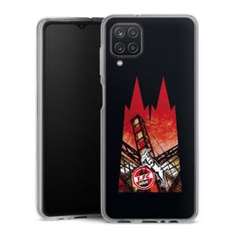 DeinDesign Galaxy A12 Handy Silikon H&uuml;lle Case transparent Handyh&uuml;lle 1. Fc K&ouml;ln Cologne Cathedral Official Licensed Product Silikon Case