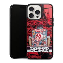DeinDesign iPhone 15 Pro Max Handy Gallery Case Handyh&uuml;lle 9H Geh&auml;rtetes Glas R&uuml;ckseite H&uuml;lle Official Licensed Product 1. Fc Kaiserslautern 1. Fck Gallery Case
