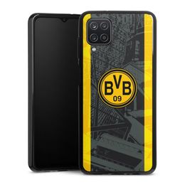 DeinDesign Galaxy A12 Handy Silikon H&uuml;lle Case schwarz Handyh&uuml;lle Bvb Stadium Borussia Dortmund