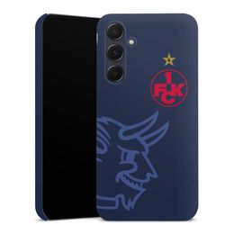 DeinDesign Galaxy A55 5G Handy Premium Case Smartphone Handyh&uuml;lle Schutzh&uuml;lle matt Logo 1. Fc Kaiserslautern 1. Fck Premium Case