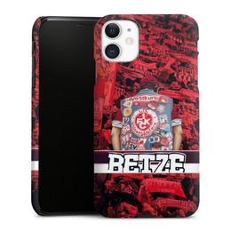 DeinDesign iPhone 11 Handy Premium Case Smartphone Handyh&uuml;lle Schutzh&uuml;lle matt 1. Fc Kaiserslautern 1. Fck Official Licensed Product Premium Case