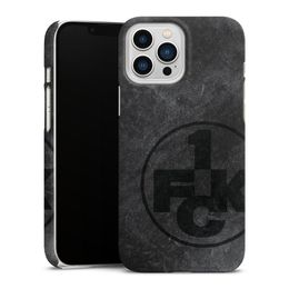 DeinDesign iPhone 13 Pro Max Handy Premium Case Smartphone Handyh&uuml;lle Schutzh&uuml;lle matt Concrete 1. Fc Kaiserslautern 1. Fck Premium Case