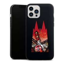 DeinDesign iPhone 13 Pro Max Handy Silikon H&uuml;lle Case schwarz Handyh&uuml;lle 1. Fc K&ouml;ln Cologne Cathedral Official Licensed Product
