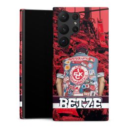 DeinDesign Galaxy S23 Ultra Handy Premium Case Smartphone Handyh&uuml;lle Schutzh&uuml;lle matt Official Licensed Product 1. Fc Kaiserslautern 1. Fck Premium Case