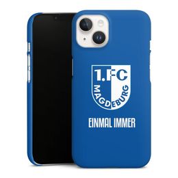 DeinDesign iPhone 14 Handy Premium Case Smartphone Handyh&uuml;lle Schutzh&uuml;lle matt Coat Of Arms Official Licensed Product 1. Fc Magdeburg Premium Case