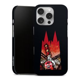 DeinDesign iPhone 16 Pro Handy Premium Case Smartphone Handyh&uuml;lle Schutzh&uuml;lle matt 1. Fc K&ouml;ln Cologne Cathedral Official Licensed Product Premium Case