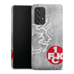 DeinDesign Galaxy A53 5G Handy Premium Case Smartphone Handyh&uuml;lle Schutzh&uuml;lle gl&auml;nzend 1. Fc Kaiserslautern Devil 1. Fck Premium Case