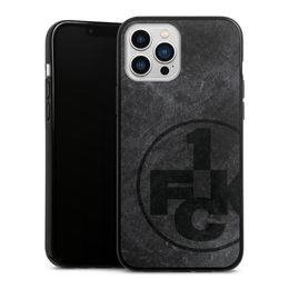 DeinDesign iPhone 13 Pro Max Handy Silikon H&uuml;lle Case schwarz Handyh&uuml;lle Concrete 1. Fc Kaiserslautern 1. Fck
