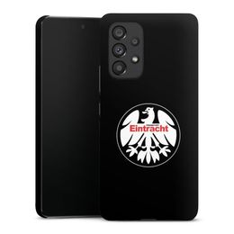 DeinDesign Galaxy A53 5G Handy Premium Case Smartphone Handyh&uuml;lle Schutzh&uuml;lle gl&auml;nzend Sge Eintracht Frankfurt Official Licensed Product Premium Case