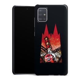 DeinDesign Galaxy A51 Handy Premium Case Smartphone Handyh&uuml;lle Schutzh&uuml;lle gl&auml;nzend 1. Fc K&ouml;ln Cologne Cathedral Official Licensed Product Premium Case