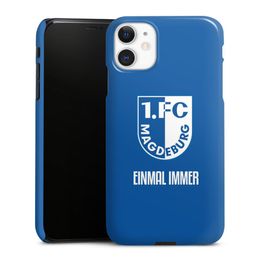 DeinDesign iPhone 11 Handy Premium Case Smartphone Handyh&uuml;lle Schutzh&uuml;lle gl&auml;nzend Coat Of Arms 1. Fc Magdeburg Official Licensed Product Premium Case