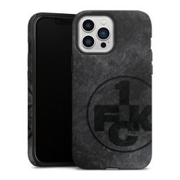 DeinDesign iPhone 13 Pro Max Handy Panzer Handyh&uuml;lle robuste Outdoor H&uuml;lle Schutzh&uuml;lle matt Concrete 1. Fc Kaiserslautern 1. Fck Tough Case