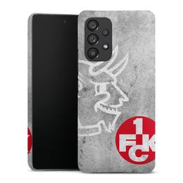 DeinDesign Galaxy A53 5G Handy Premium Case Smartphone Handyh&uuml;lle Schutzh&uuml;lle matt 1. Fc Kaiserslautern Devil 1. Fck Premium Case