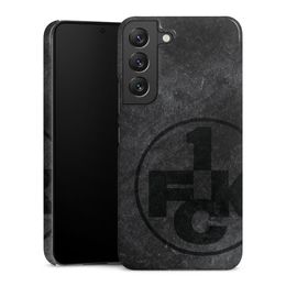 DeinDesign Galaxy S22 Handy Premium Case Smartphone Handyh&uuml;lle Schutzh&uuml;lle gl&auml;nzend Concrete 1. Fc Kaiserslautern 1. Fck Premium Case