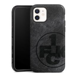 DeinDesign iPhone 12 mini Handy Panzer Handyh&uuml;lle robuste Outdoor H&uuml;lle Schutzh&uuml;lle gl&auml;nzend Concrete 1. Fc Kaiserslautern 1. Fck Tough Case