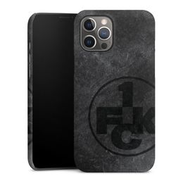 DeinDesign iPhone 12 Pro Max Handy Premium Case Smartphone Handyh&uuml;lle Schutzh&uuml;lle matt Concrete 1. Fc Kaiserslautern 1. Fck Premium Case