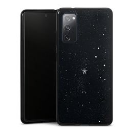 DeinDesign Galaxy S20 FE Handy Silikon H&uuml;lle Case schwarz Handyh&uuml;lle Space Astronaut Weltall