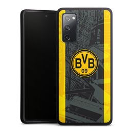 DeinDesign Galaxy S20 FE Handy Premium Silikon H&uuml;lle Handyh&uuml;lle schwarz Case Bvb Stadium Borussia Dortmund Silikon Premium Case