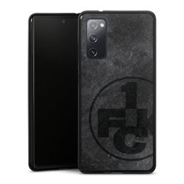 DeinDesign Galaxy S20 FE 5G Handy Silikon H&uuml;lle Case schwarz Handyh&uuml;lle Concrete 1. Fck 1. Fc Kaiserslautern