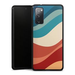 DeinDesign Galaxy S20 FE 5G Handy Silikon H&uuml;lle Case schwarz Handyh&uuml;lle Colour Wave Ombre