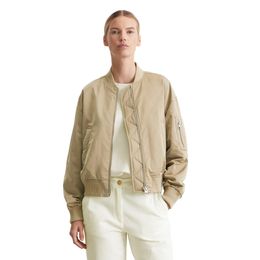 Marc O'Polo Marc O'Polo Outdoorjacke aus recyceltem Polyester-Twill, braun, 40
