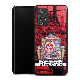 DeinDesign Galaxy A52s 5G Handy Silikon H&uuml;lle Case schwarz Handyh&uuml;lle 1. Fck Official Licensed Product 1. Fc Kaiserslautern