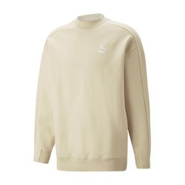 Puma Sweatshirt male Beige size XXL