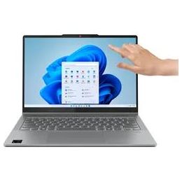 Lenovo Convertible Notebook "IdeaPad 5 2-in-1 14Q8X9" Notebooks Gr. 16 GB RAM 1000 GB SSD, Snapdragon X Plus, Windows 11 Home (on ARM), German, grau (luna grey)