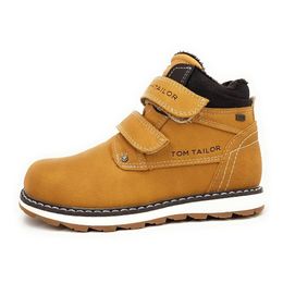 Tom Tailor Klettstiefel Stiefel, orange, 32 EU