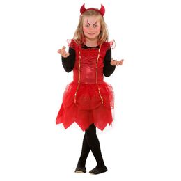 buttinette Teufelchen-Kleid für Kinder