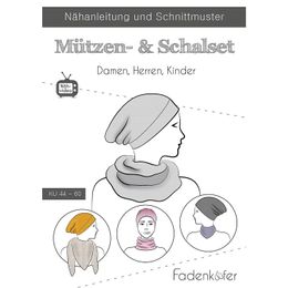 Fadenkäfer Fadenkäfer Schnitt "Mützen- & Schalset" für Damen, Herren und Kinder