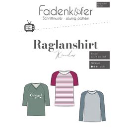 Fadenkäfer Fadenkäfer Schnitt "Raglanshirt" für Kinder