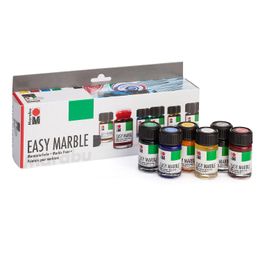 Marabu Marmorierfarben-Set, 6x 15 ml