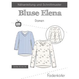 Fadenkäfer Fadenkäfer Schnitt "Bluse Elena" für Damen