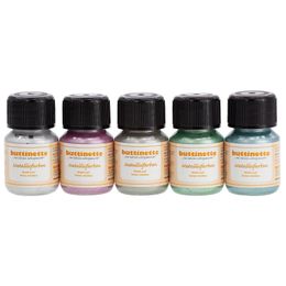 buttinette Metallicfarben "Pastell", 5x 30 ml