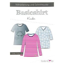 Fadenkäfer Fadenkäfer Schnitt "Basicshirt" für Kinder