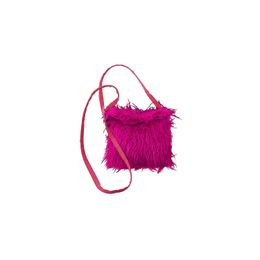 buttinette Tasche "Plüsch", fuchsia