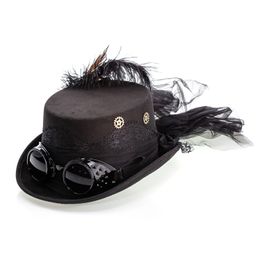 buttinette Zylinder "Steampunk-Future", schwarz