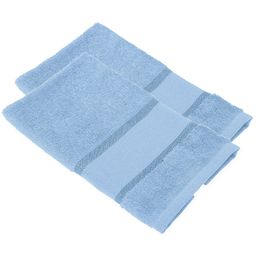 buttinette Gästetücher 2er-Pack, blau