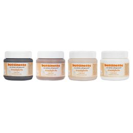 buttinette Kreidefarben, beige, 4x 150 ml