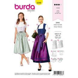 Burda Schnitt 6268 "Dirndl", klassisch