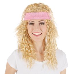 buttinette Lockenperücke "Sportie", blond