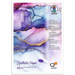 URSUS Synthetic-Papier, 21 x 29,7 cm, 25 Blatt, 85 g/m²