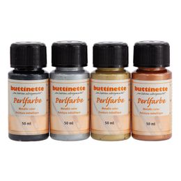 buttinette Perlfarben "Klassisch", 4x 50 ml