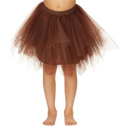 buttinette Tutu für Kinder, braun